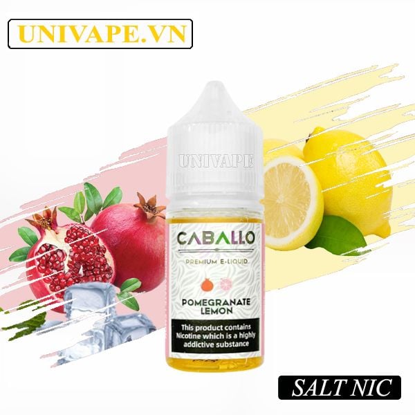 Caballo Juice Lựu Chanh Salt Nic