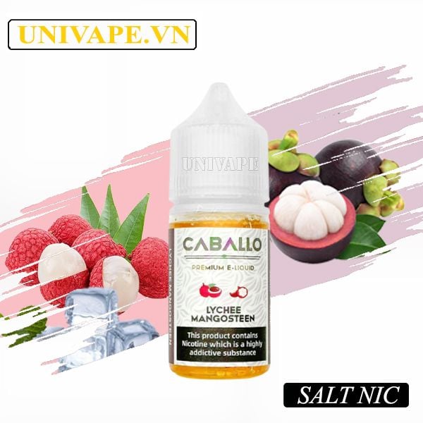 Caballo Juice Vải Măng Cụt Salt Nic