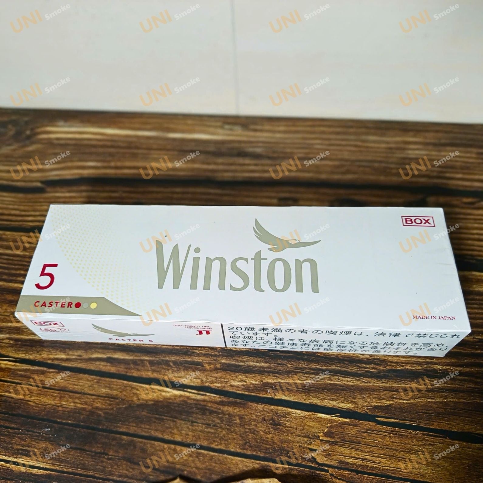 Winston Caster White 5 Mộc Vani Nhẹ (Gói Cứng)