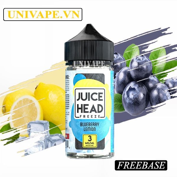 Juice Head Chanh Việt Quất Lạnh Freebase