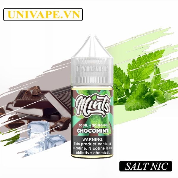 Mints Juice Socola Bạc Hà Salt Nic
