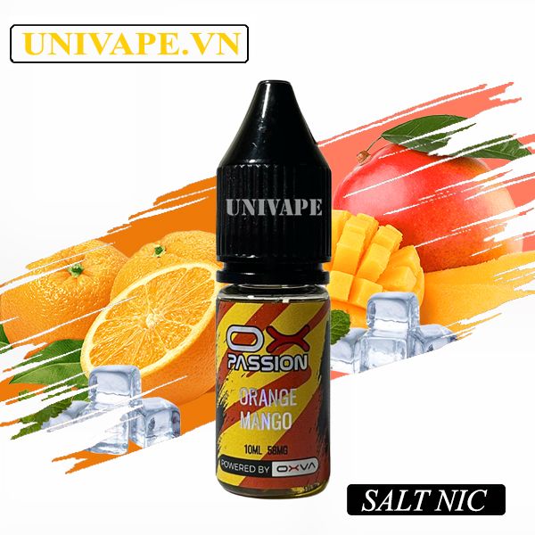 OXVA Passion Juice Cam Xoài 10ml Salt Nic