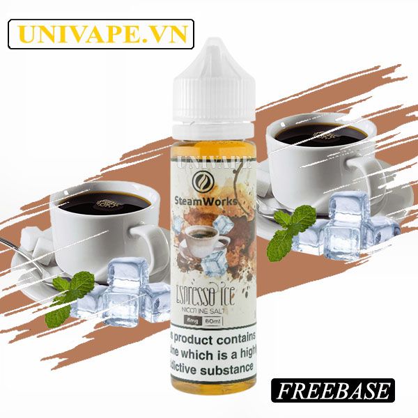 Steamworks Juice Cafe Espresso Lạnh Freebase