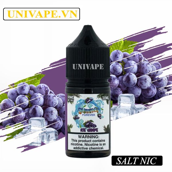 Summer Forever Juice Nho Lạnh Salt Nic