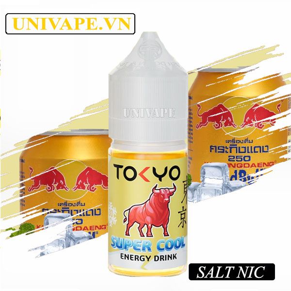 Tokyo Super Cool Tăng Lực Salt Nic