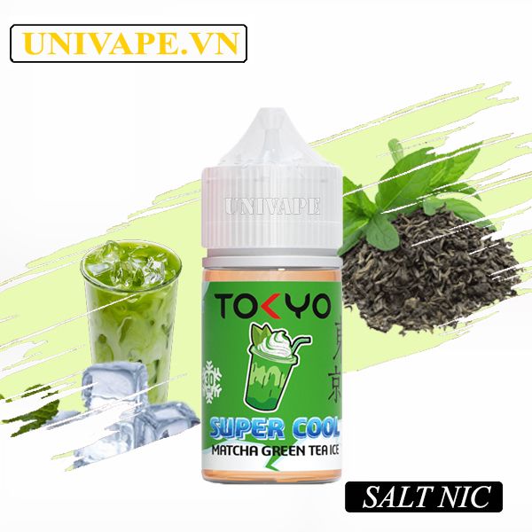 Tokyo Super Cool Trà Matcha Lạnh Salt Nic