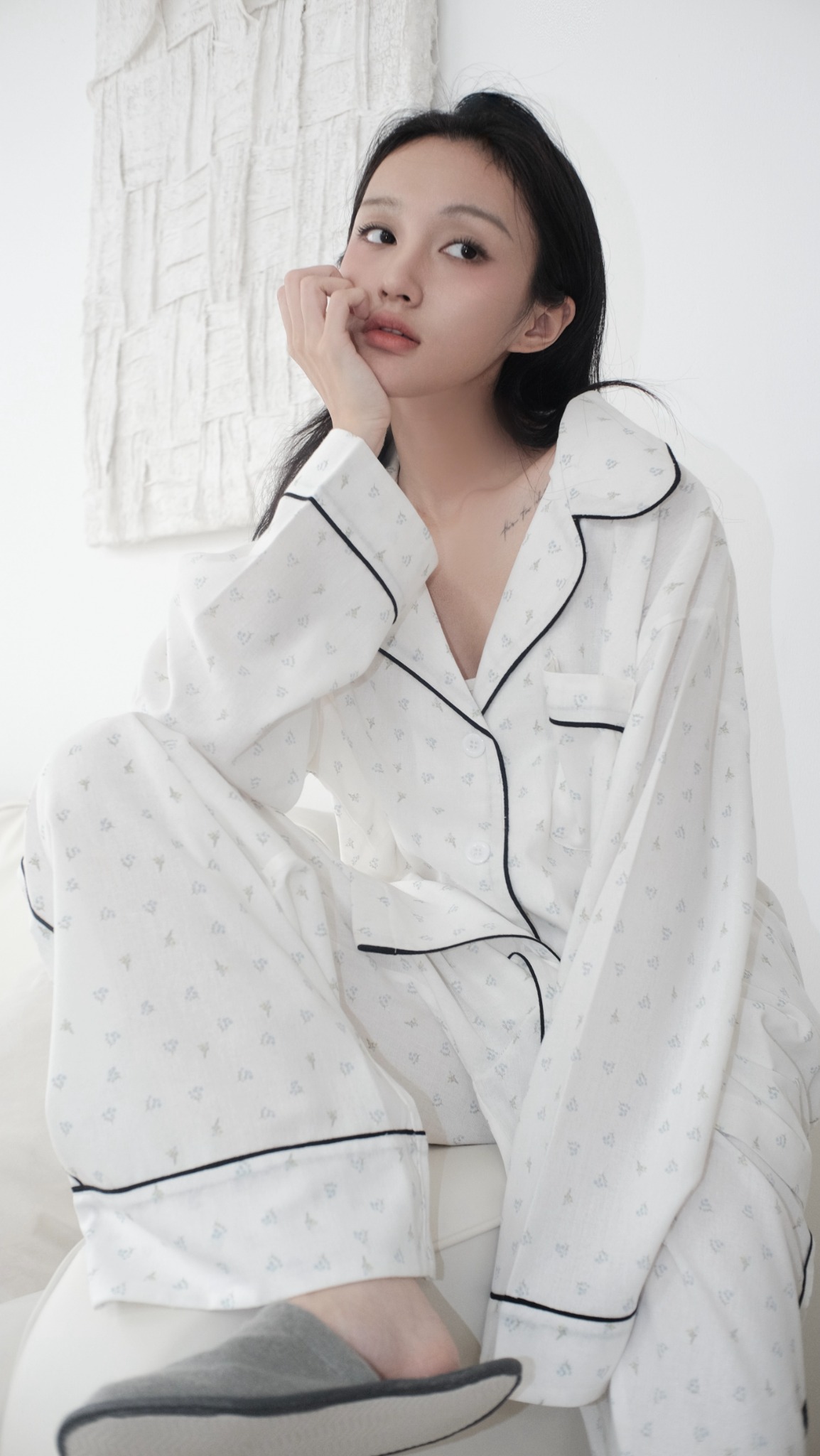 Cozy Heart Print Sleepwear Set – Toha clothing