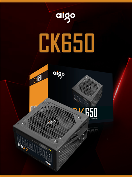 Nguồn máy tính AIGO CK650 - 650W vi tính Hoàng Phong - Máy Tính, Máy In ...