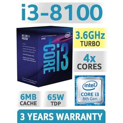 CPU Intel Core i3 8100 vi tính Hoàng Phong - Máy Tính, Máy In, Mực in ...