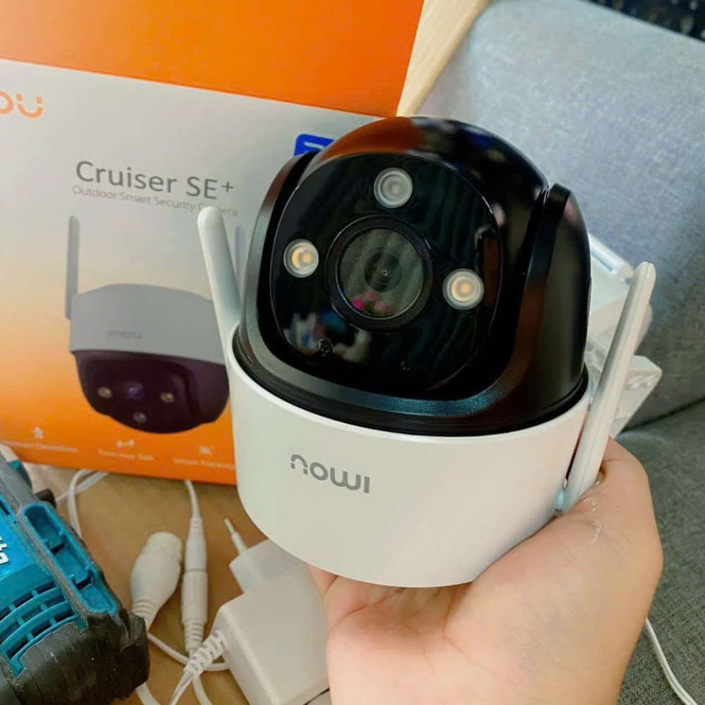Camera Wifi Imou S21FP Ngoài Trời Xoay 360 Độ - Có Màu Ban Đêm
