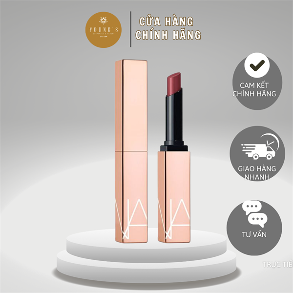 Son Dưỡng Nars Afterglow Sensual Shine Lipstick - Turned On 321 Màu Đỏ ...