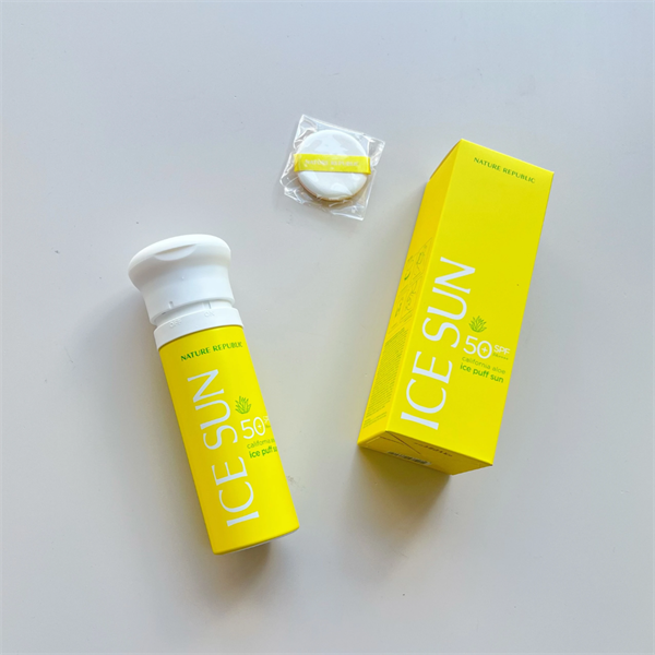 Kem Chống Nắng Nature Republic Ice Sun California Aloe Ice Puff Sun ...