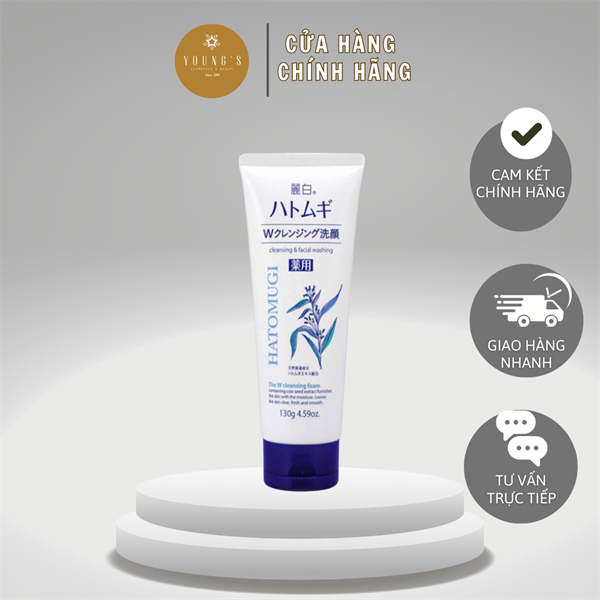 Sữa Rửa Mặt Hatomugi Nhật Bản Ý Dĩ Trắng Da Dưỡng Ẩm Moisturizing ...