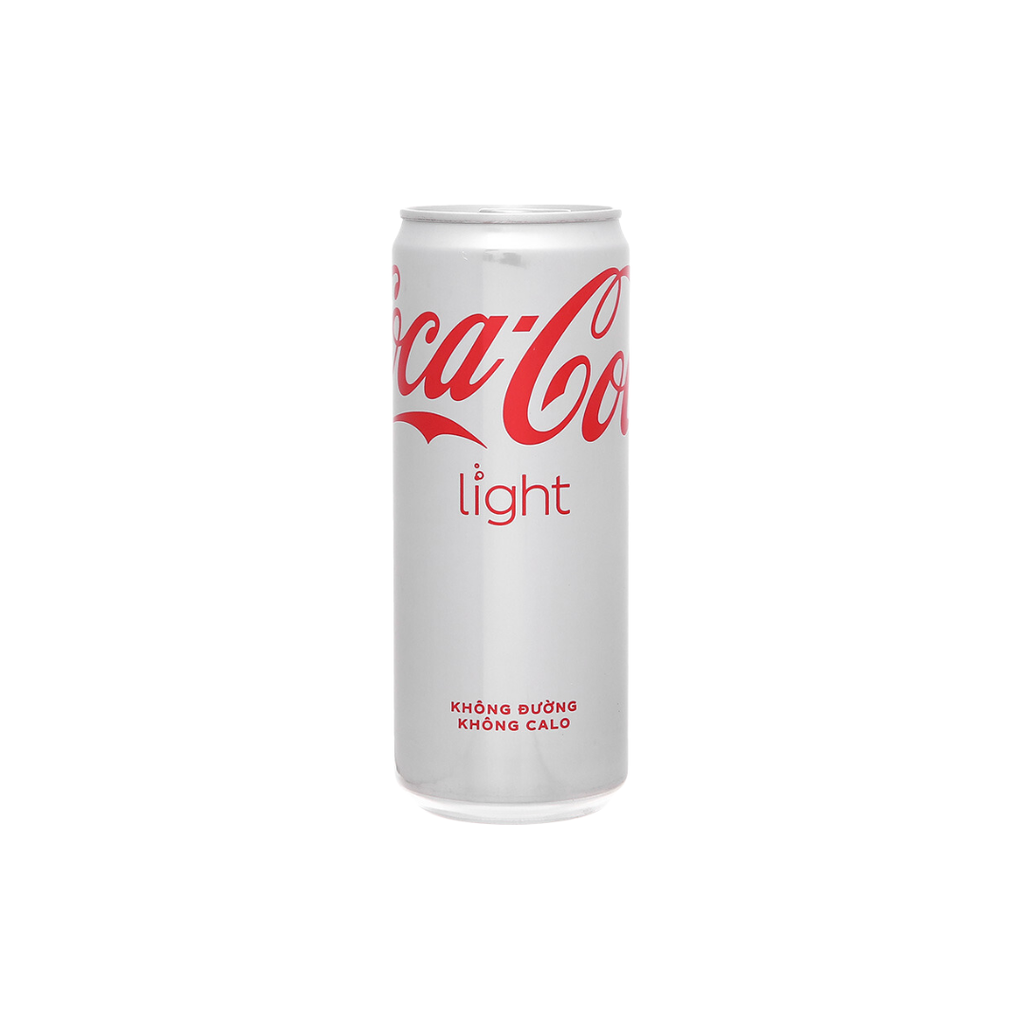 COCA LIGHT Nước giải khát có ga 320ml – Lee's Coffee