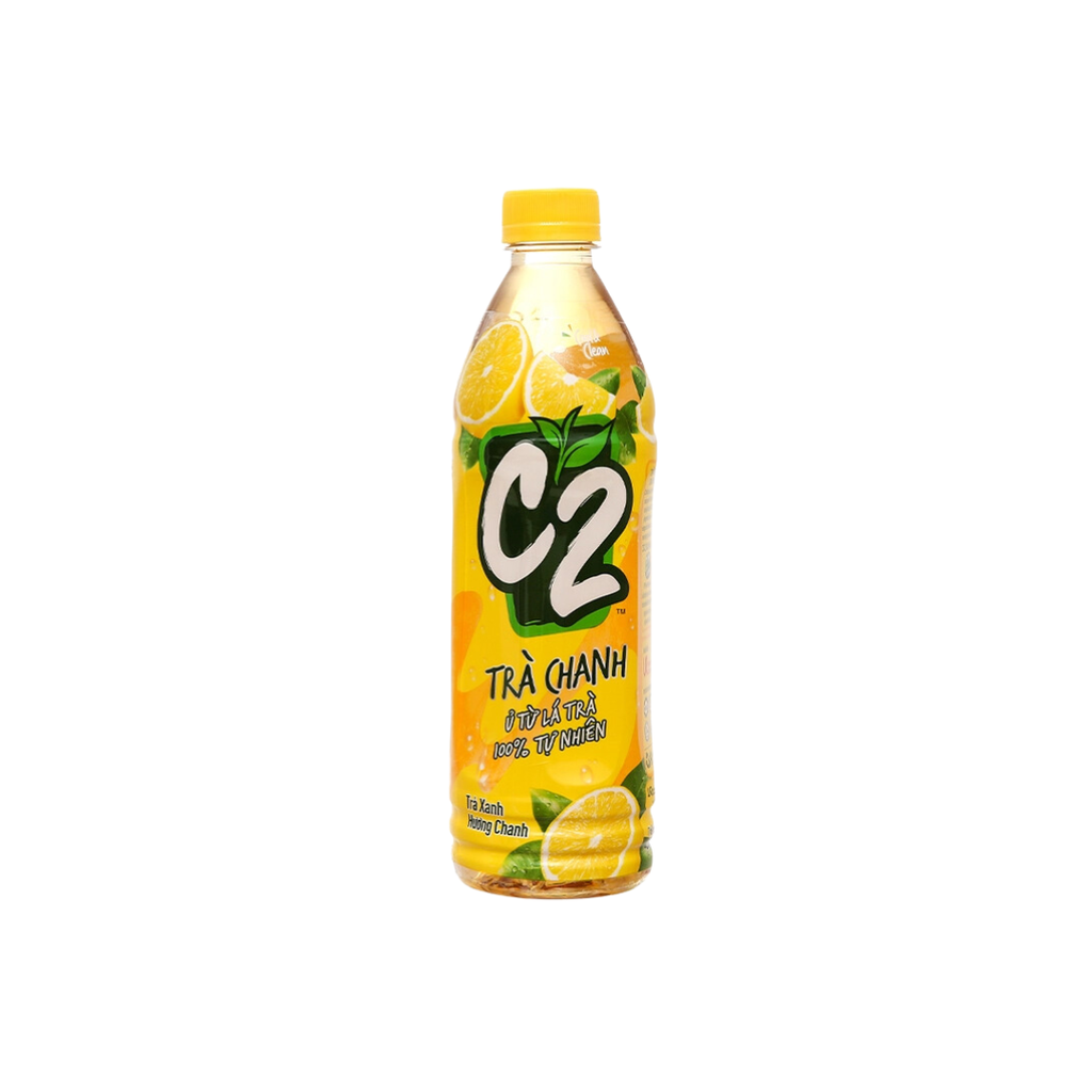C2 Trà xanh hương chanh 455ml – Lee's Coffee