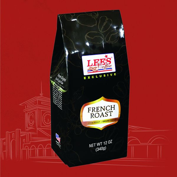 Túi Cà Phê Rang French Roast 340g (Test) – Lee's Coffee