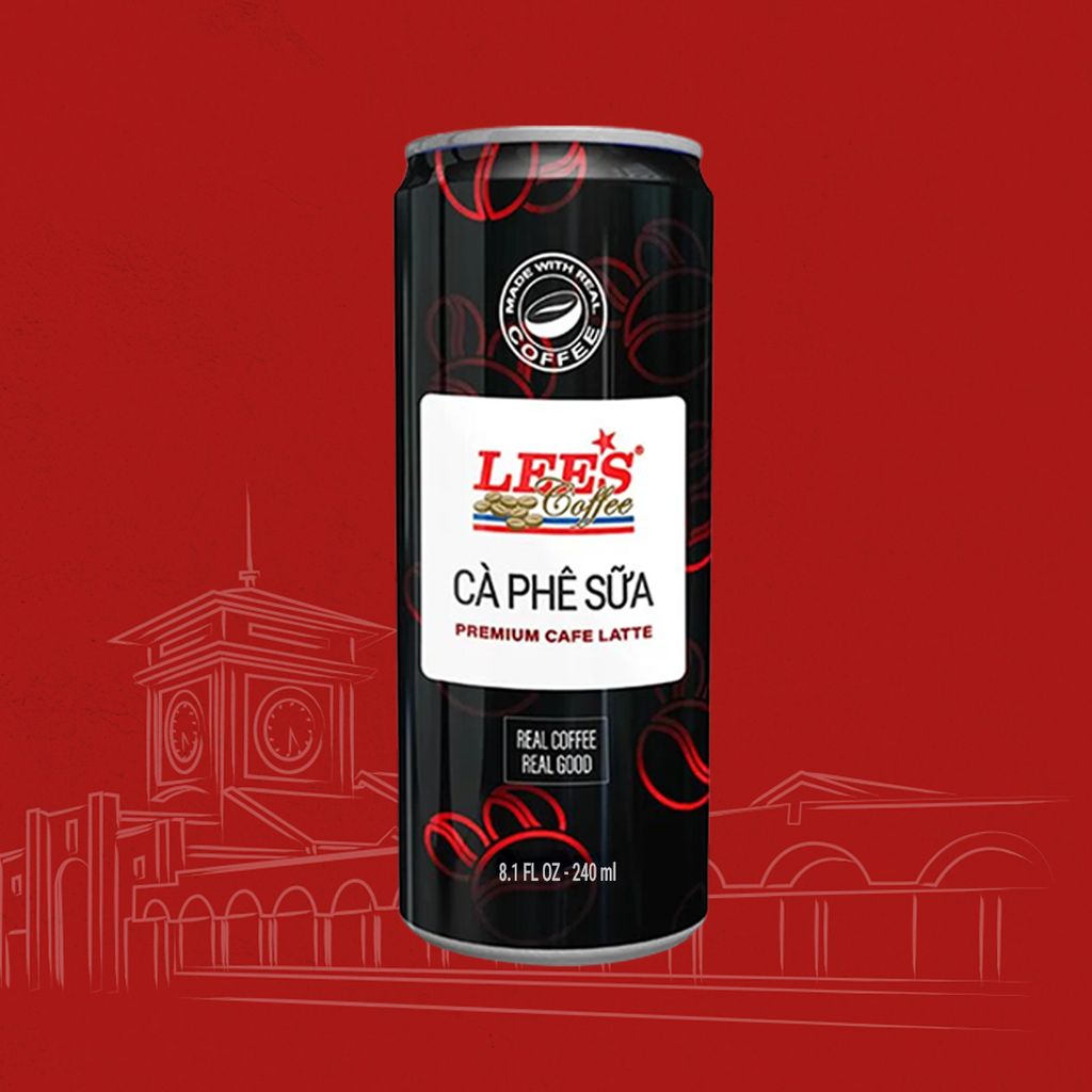 CÀ PHÊ SỮA LEE'S COFFEE LON 240ML – Lee's Coffee