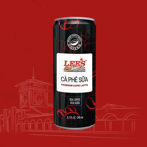CÀ PHÊ SỮA LEE'S COFFEE LON 240ML – Lee's Coffee