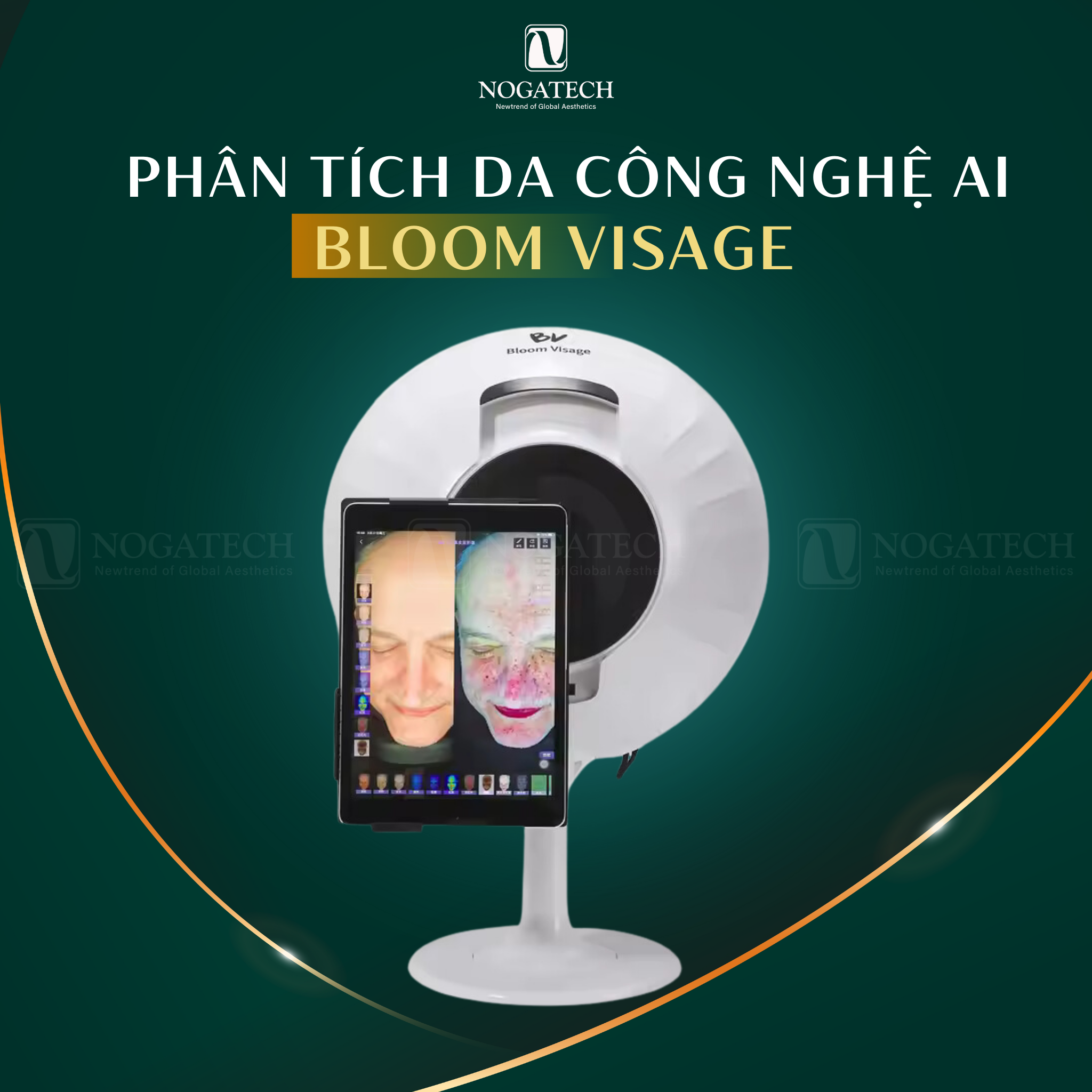 MÁY PHÂN TÍCH DA AI BLOOM VISAGE – Công ty CP Xu hướng Công nghệ Thẩm ...