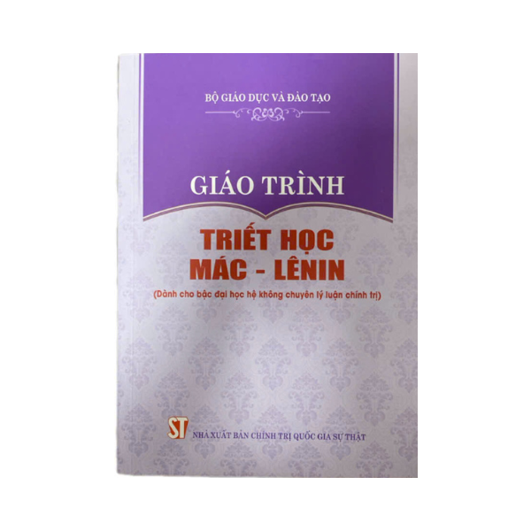 Giáo Trình Triết Học Mác - Lênin – Nhà Sách Thiết Bị Giáo Dục Cần Thơ