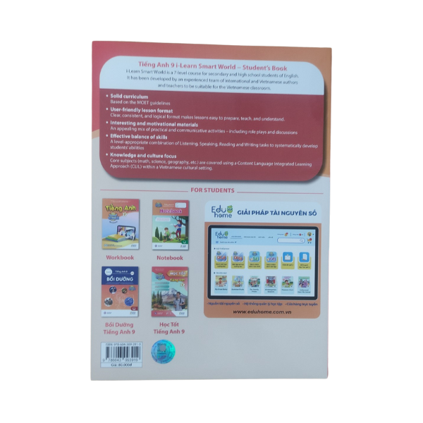Sách Tiếng Anh 9 - I-Learn Smart World (Studentbook) – Nhà Sách Thiết Bị Giáo Dục Cần Thơ