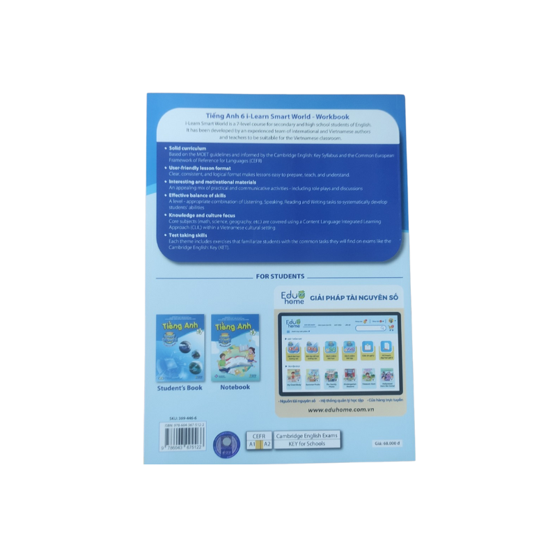 Sách Tiếng Anh 6 - I-Learn Smart World (Workbook) – Nhà Sách Thiết Bị ...