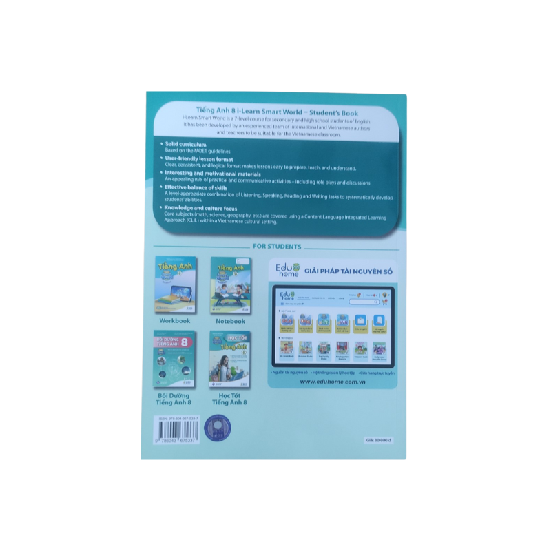 Sách Tiếng Anh 8 - I-Learn Smart World (Studentbook) – Nhà Sách Thiết Bị Giáo Dục Cần Thơ