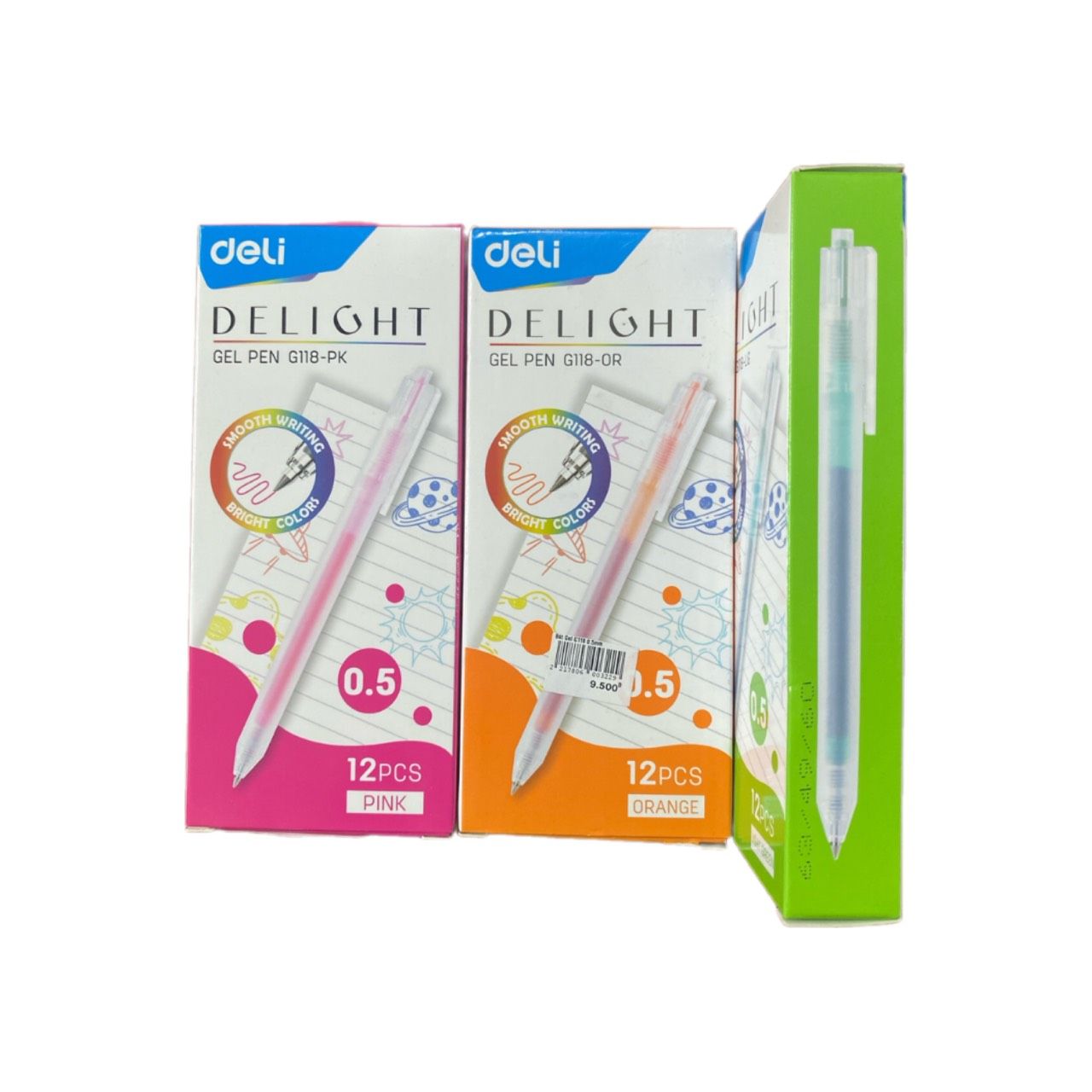 Bút Gel DeLi G118 – Nhà Sách Thiết Bị Giáo Dục Cần Thơ