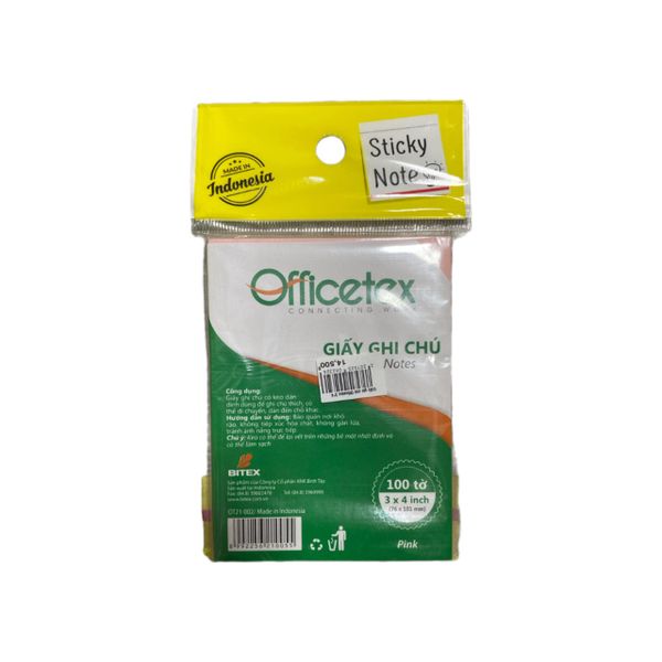 Giấy Note 3x4 – Nhà Sách Thiết Bị Giáo Dục Cần Thơ