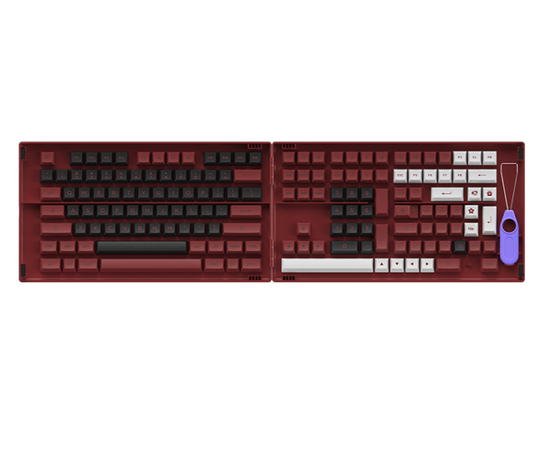 AKKO Keycap set – BRED (PBT Double-Shot/ASA profile/158 nút) – Mai Hoàng