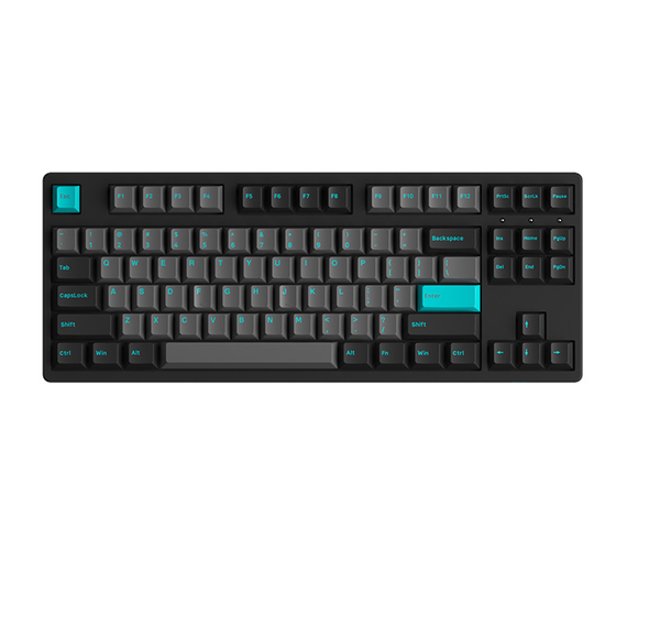 Bàn phím AKKO 3087 Plus Black & Cyan (Foam tiêu âm / AKKO CS switch ...