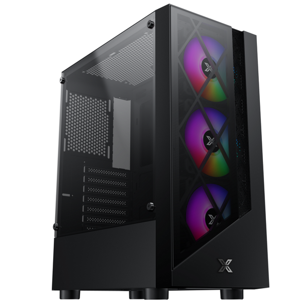 XIGMATEK DUKE 3F (EN49080) - ATX, 2 SIDE TEMPERED GLASS, KÈM 03 FAN XI ...