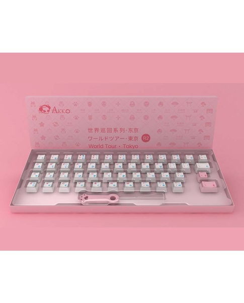 Keycap Akko World Tour Tokyo R2 – 49 keys (Language Kit) – Mai Hoàng