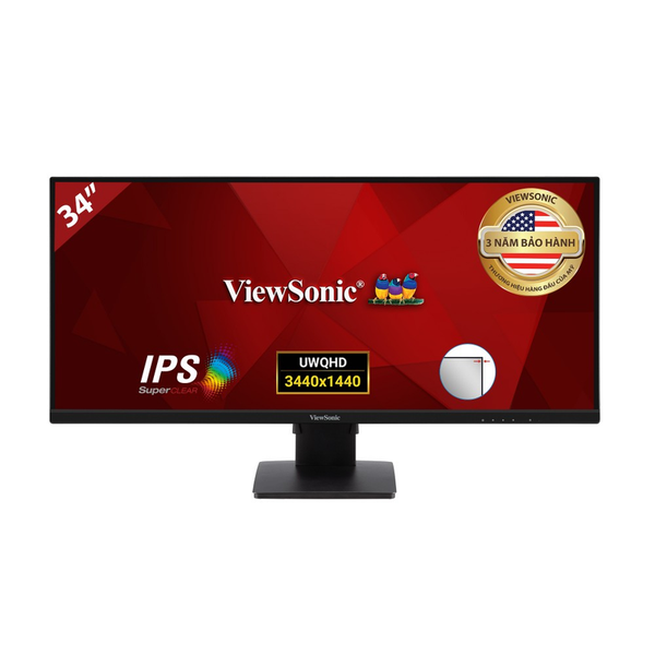 Màn hinh ViewSonic VA3456-MHDJ 34inch WQHD IPS Monitor – Mai Hoàng
