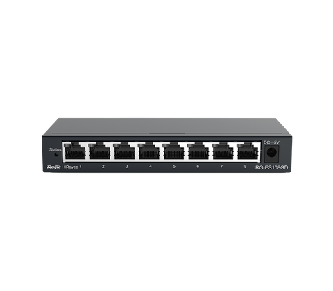 Switch Ruijie Reyee RG-ES208GC 8-Port Gigabit Smart Switch – Mai Hoàng