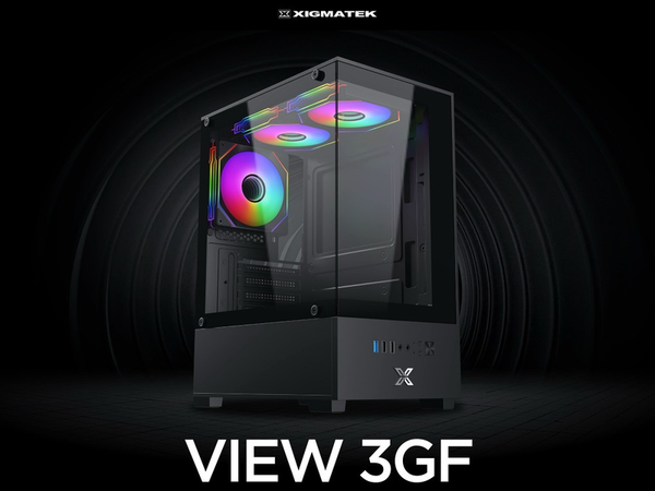 XIGMATEK VIEW 3GF (EN44687) - GAMING M-ATX, KÈM 03 FAN XIGMATEK G20F – Mai Hoàng