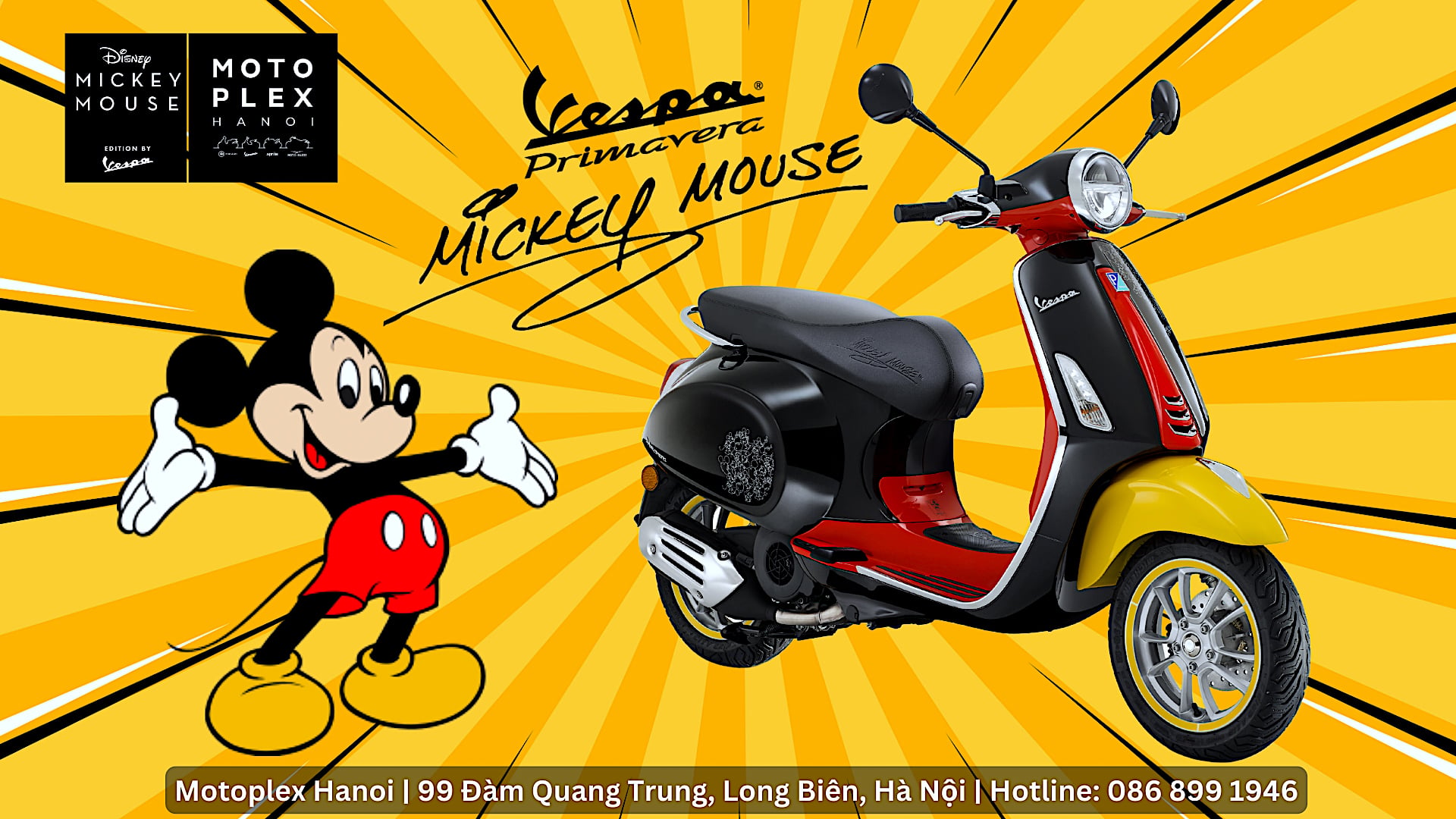 Vespa Mickey Mouse