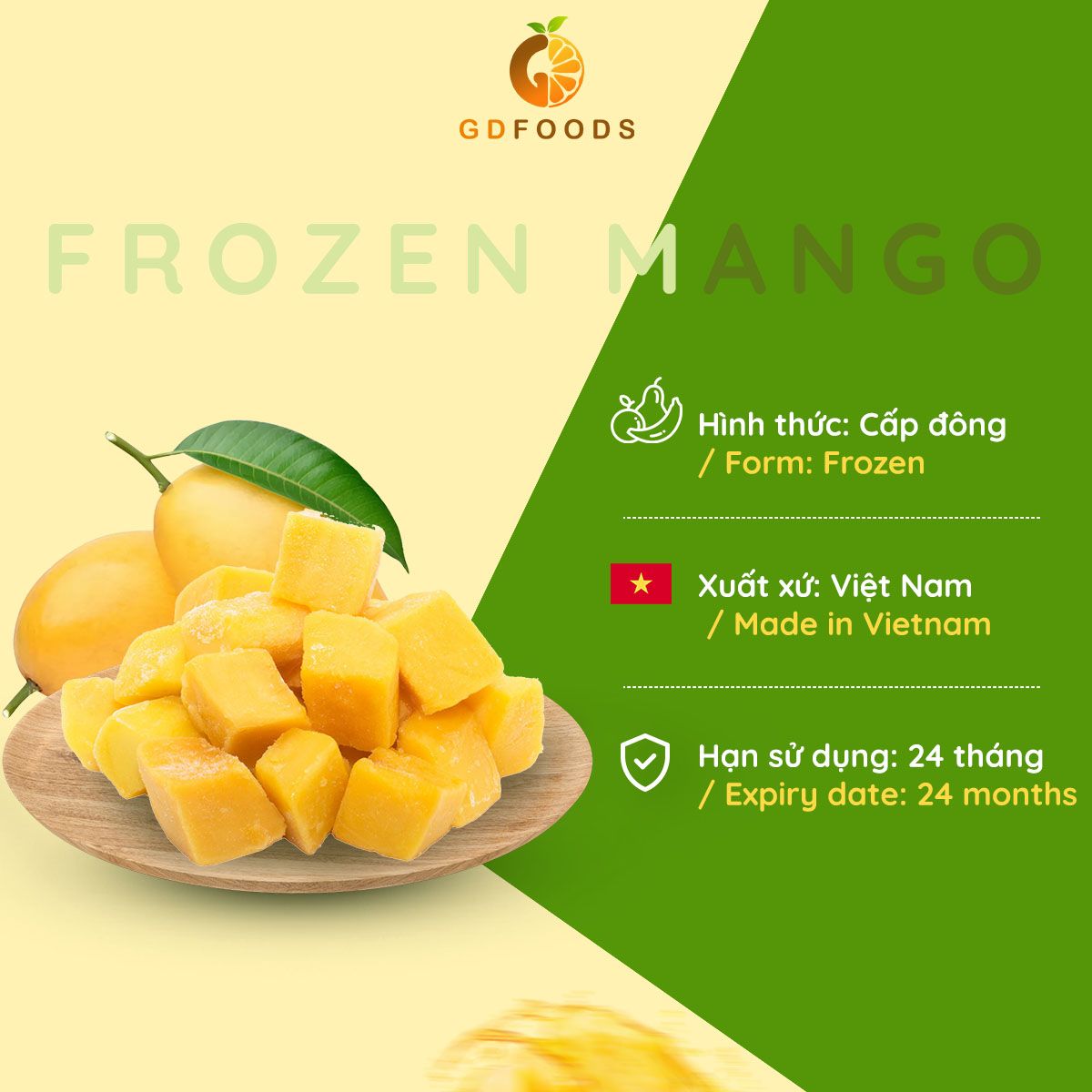 The most popular frozen mangoes today - GDFoods – Food Manufacturer ...