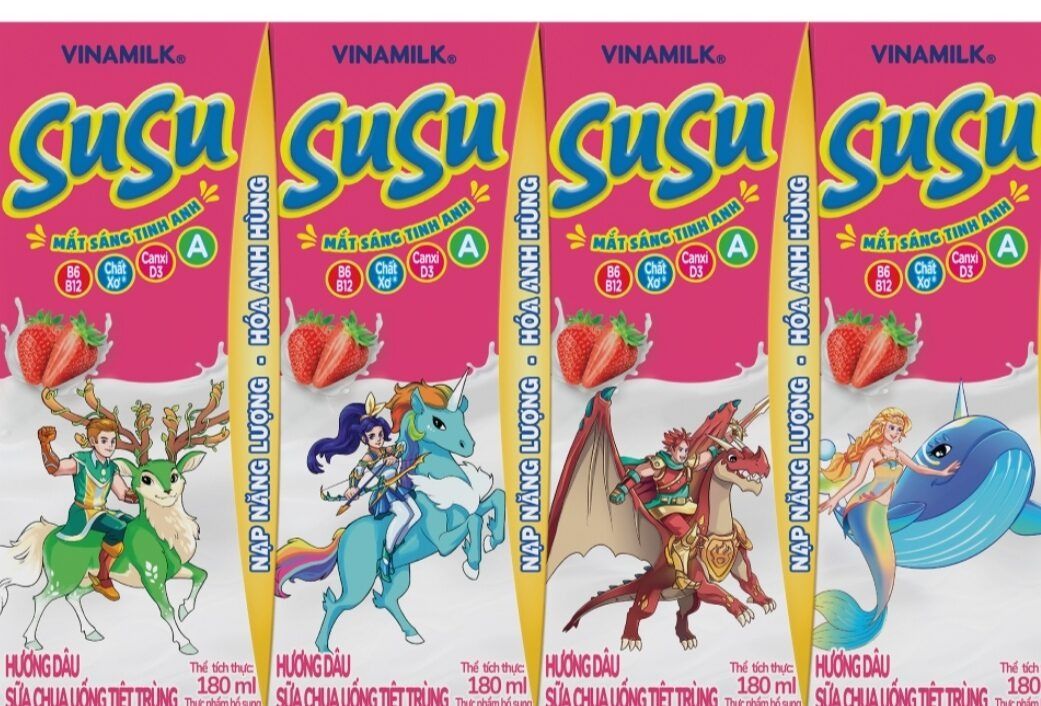 SCU TT HƯƠNG DÂU SUSU 180ML – SAN HÀ