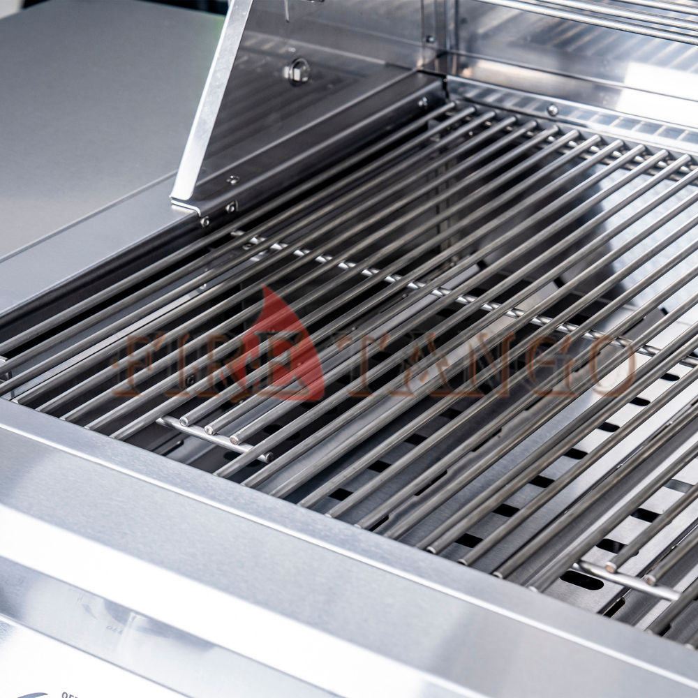Lò nướng gas Firetango 4 đầu đốt tăng chỉnh chiều cao Firetango BBQ ...