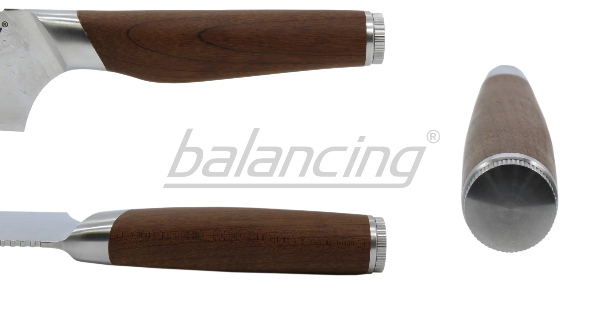 Dao phi lê 20cm -thép Damascus – Balancing