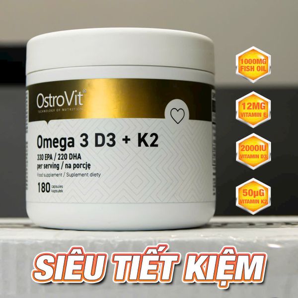 Omega 3 - D3 - K2