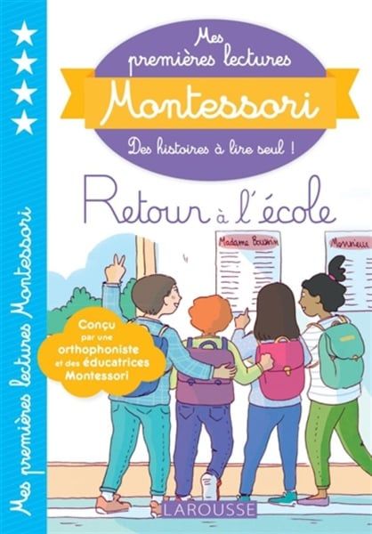 Mes Premieres Lectures Montessori Retour A L'Ecole