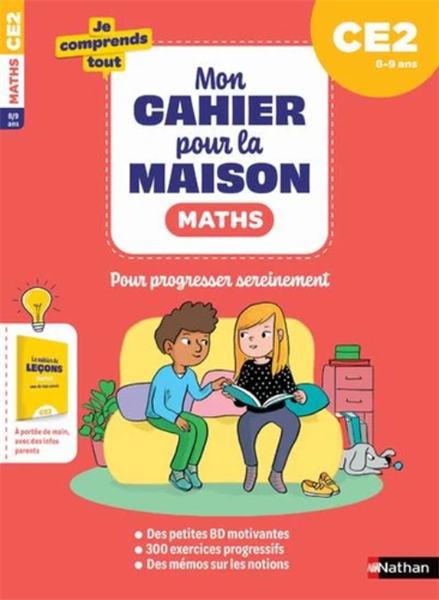 Mon Cahier Pour La Maison - Mathematiques Ce2