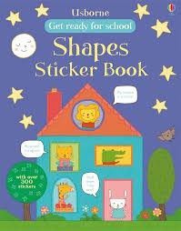 Get ready for school Shapes Sticker Book