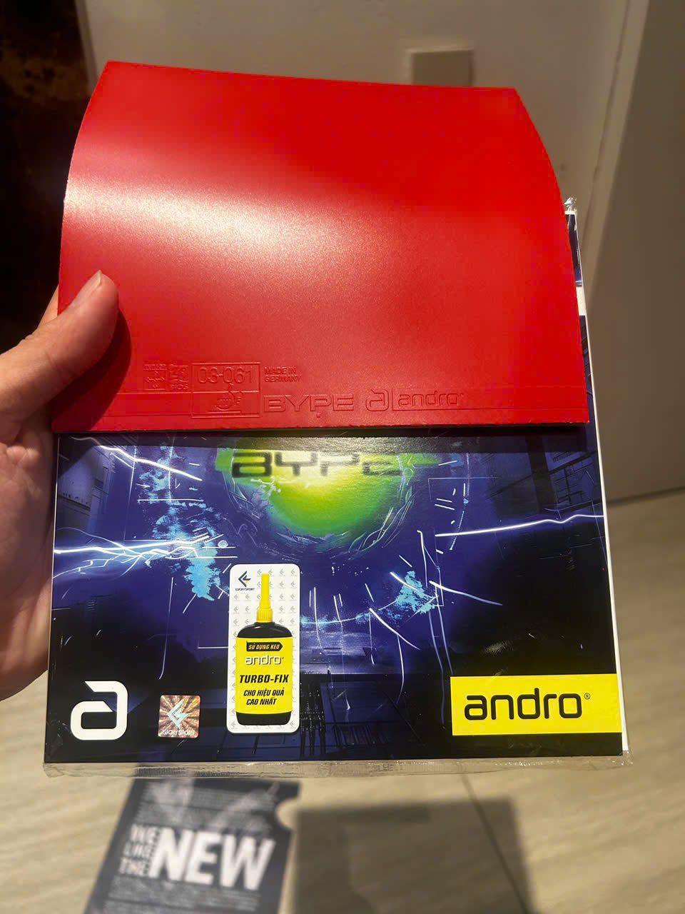 Mặt vợt Andro Bype – Nhân Fanciko