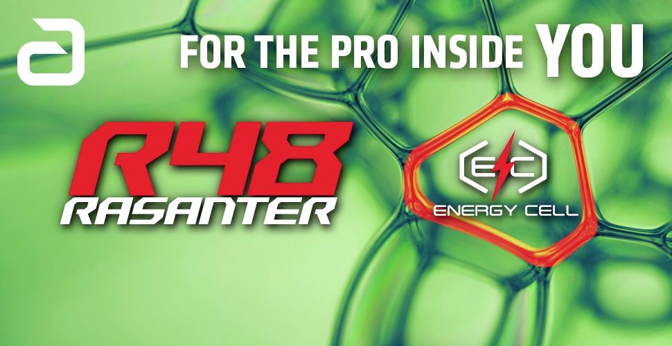 Mặt vợt Andro Rasanter R48 – Nhân Fanciko