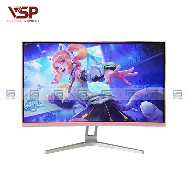 Màn hình cong VSP 27inch CM2705H - Hồng (Full-HD, 75Hz, VA) – VI TÍNH GIA PHÁT - vitinhgiaphat.com
