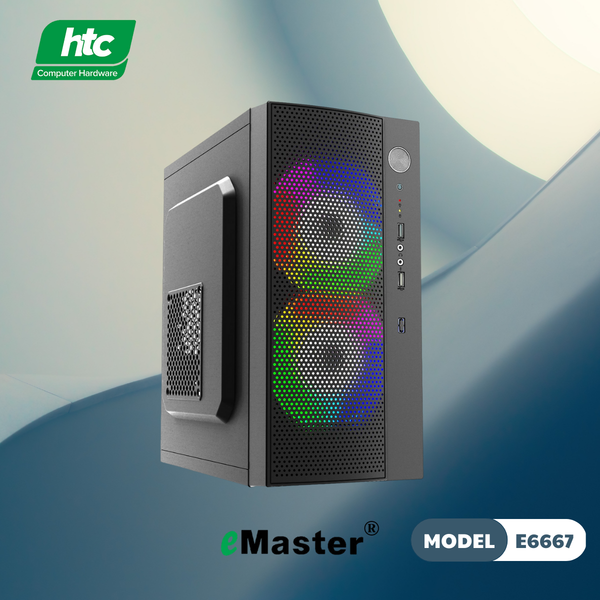 CASE SERIES EMASTER E6667 (no fan - M-ATX, ITX) – VI TÍNH GIA PHÁT ...