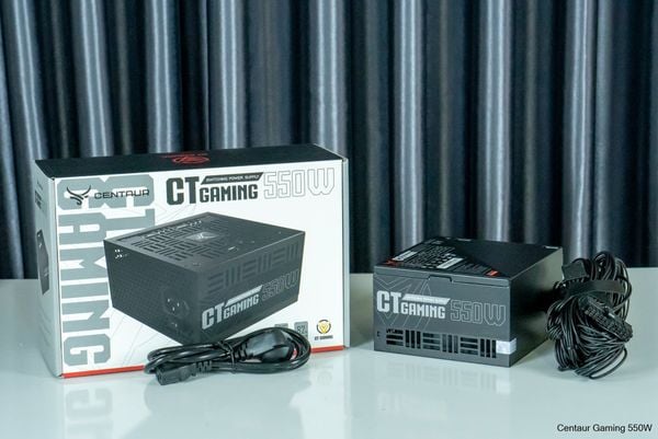 BỘ NGUỒN CÔNG SUẤT THỰC CENTAUR 550W – VI TÍNH GIA PHÁT - vitinhgiaphat.com
